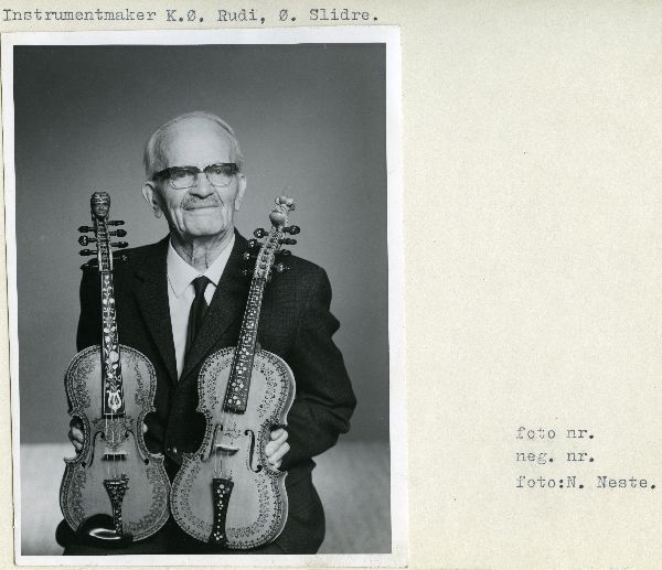 Knut Ø. Rudi. - Valdres Folkemuseum / DigitaltMuseum