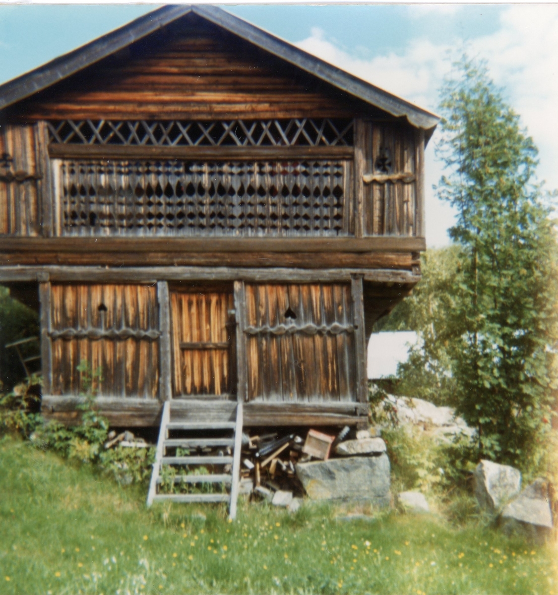 Stabburet på Vermåker - Gol bygdearkiv / DigitaltMuseum