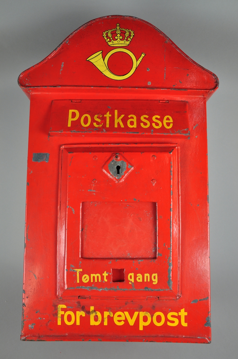 Postkasse - Norges Postmuseum / DigitaltMuseum