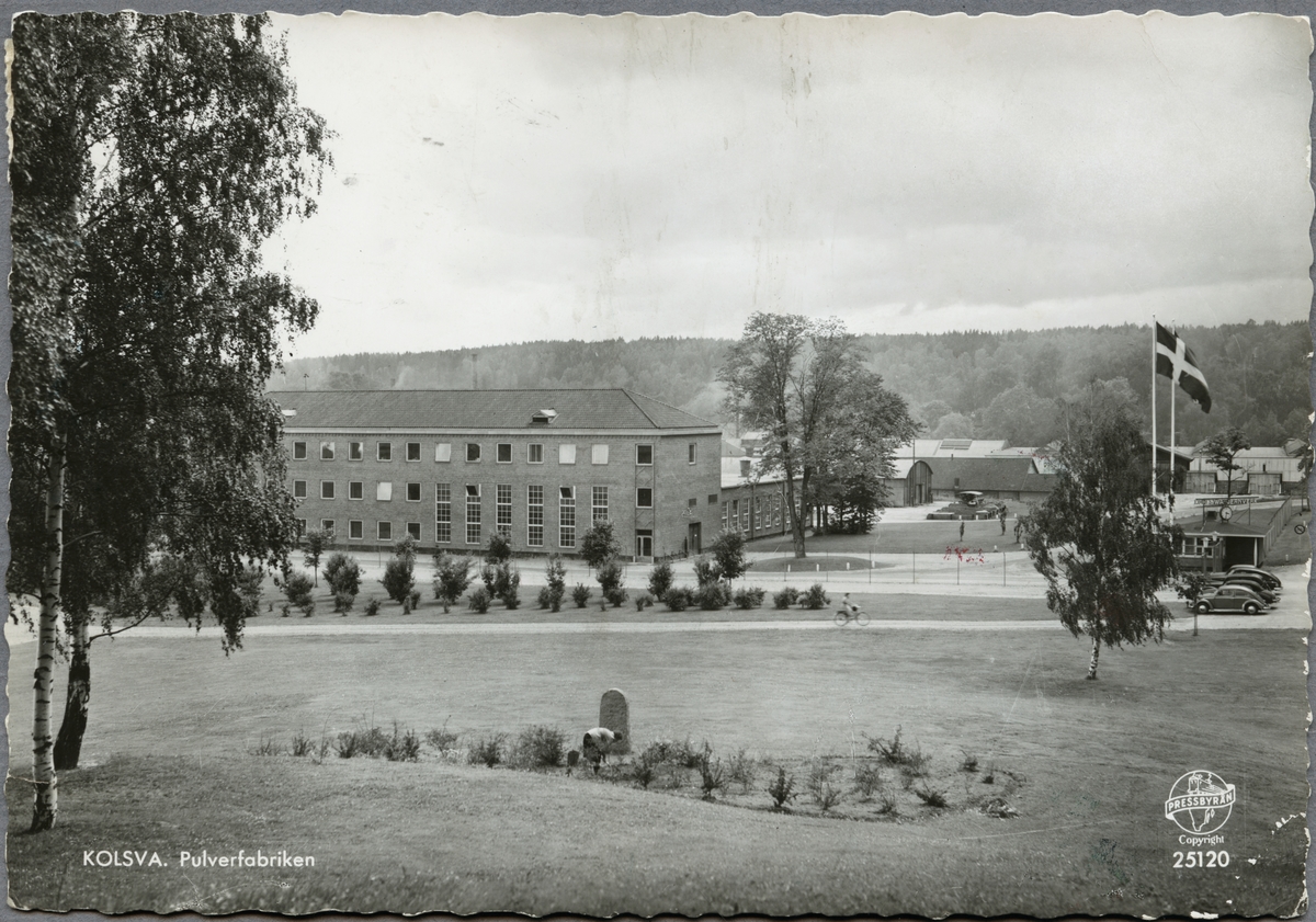 Kolsva pulverfabrik. - Järnvägsmuseet / DigitaltMuseum