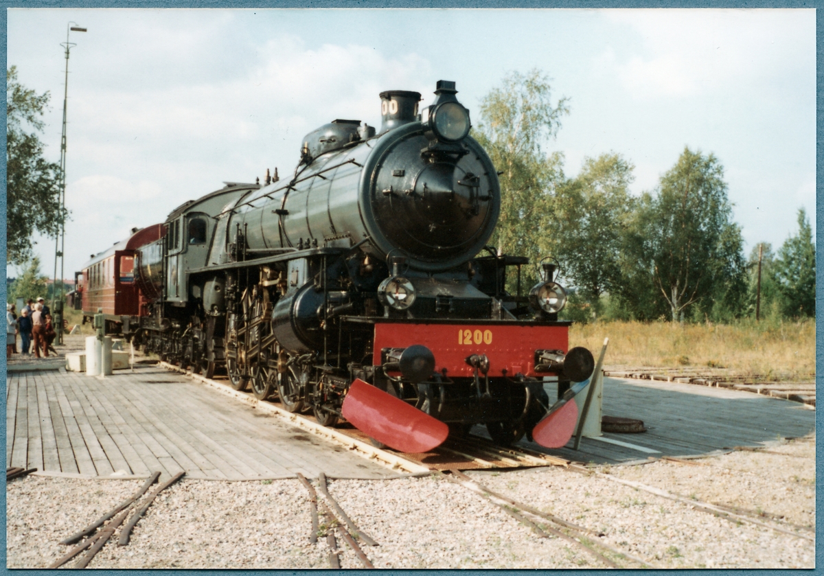 Statens Järnvägar, SJ F 1200. - Järnvägsmuseet / DigitaltMuseum