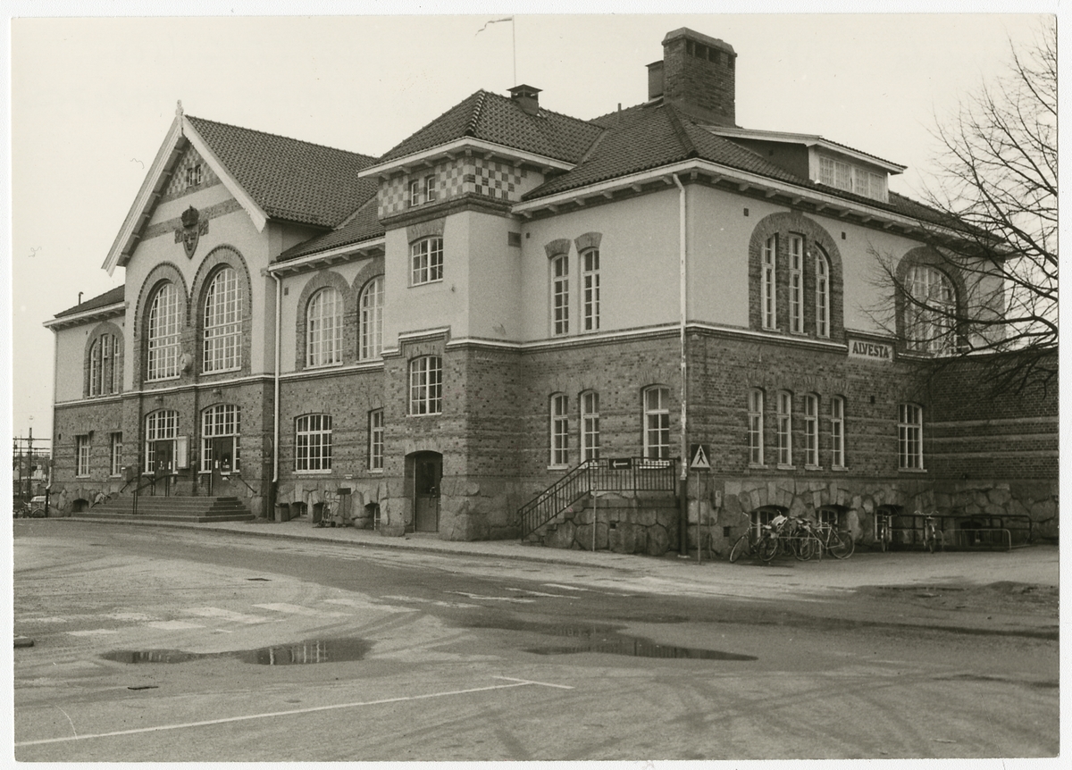Alvesta station. - Järnvägsmuseet / DigitaltMuseum