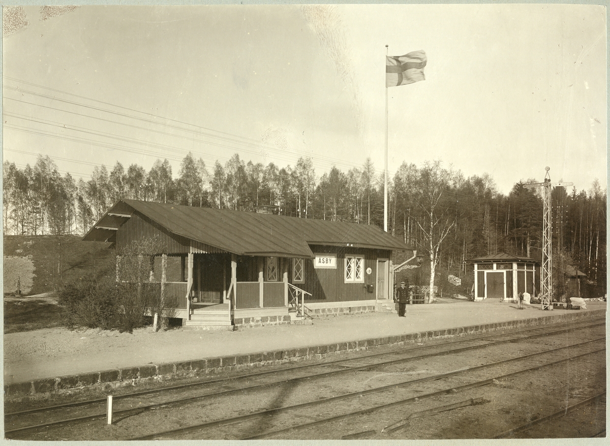 Åsby station Köping - Uttersberg - Riddarhyttans Järnväg, KURJ ...