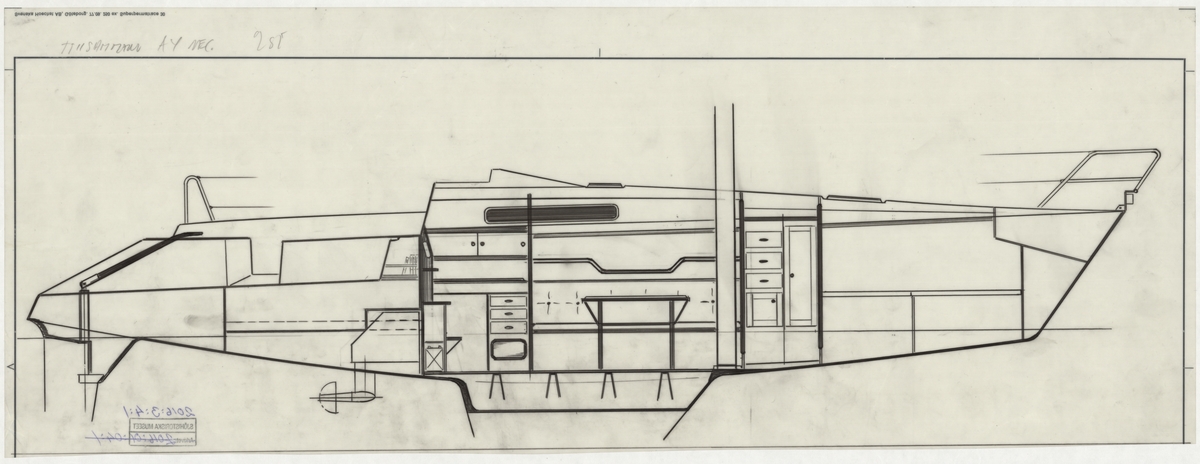 Ritning - Sjöhistoriska museet / DigitaltMuseum