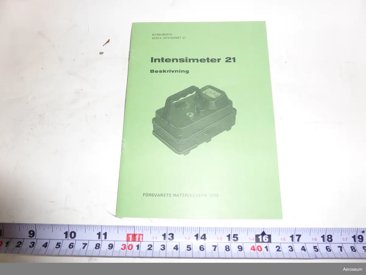 Intensimeter 21 - Aeroseum / DigitaltMuseum