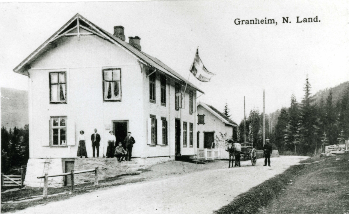 Granheim, gammelt handelssted i Nordre Land - Lands Museum / DigitaltMuseum