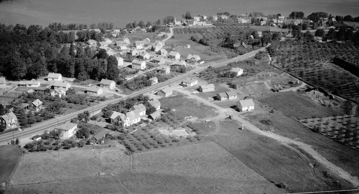 Flygfoto över Kaxholmen i Jönköpings kommun. Nr: 279/1959 - Jönköpings ...