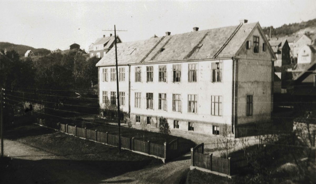 Gamle Harstad sykehus. - Sør-Troms Museum / DigitaltMuseum