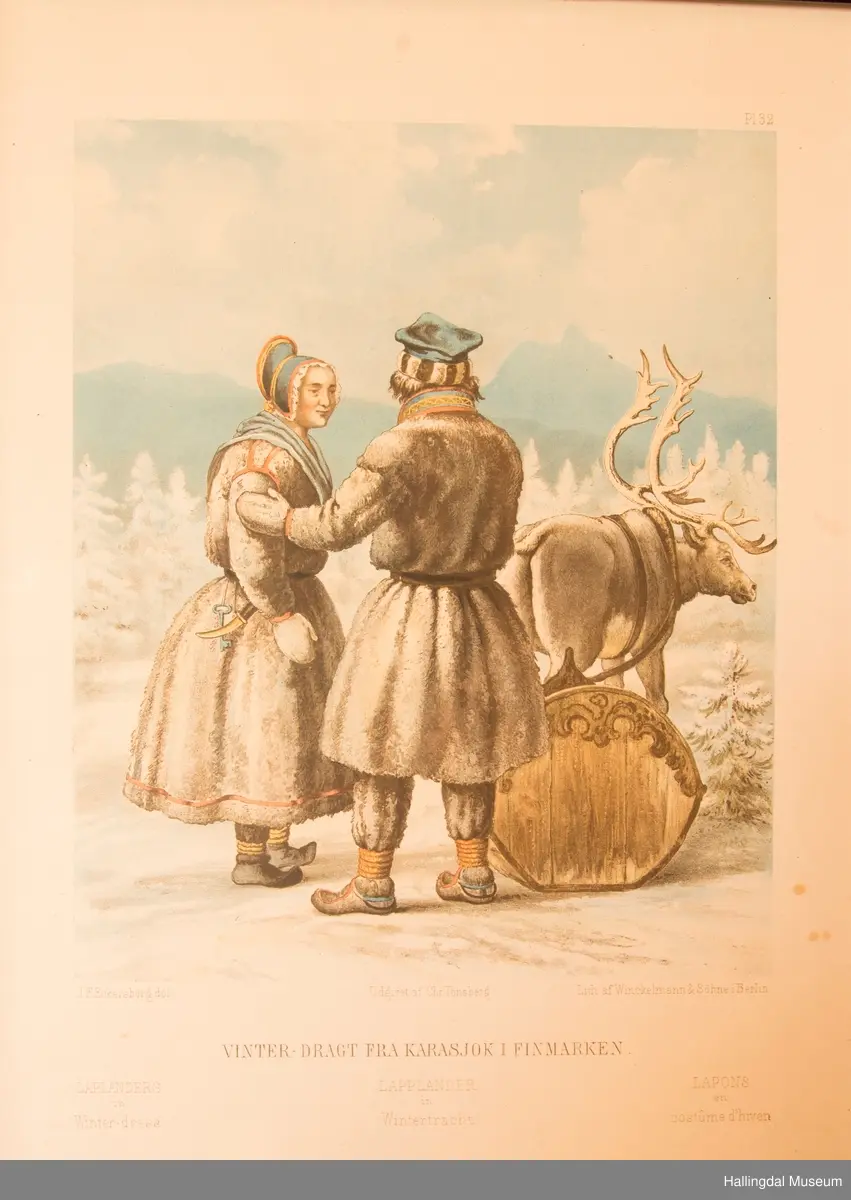 Norske Nasjonaldragter tegnede af forskjellige norske kunstnere ...