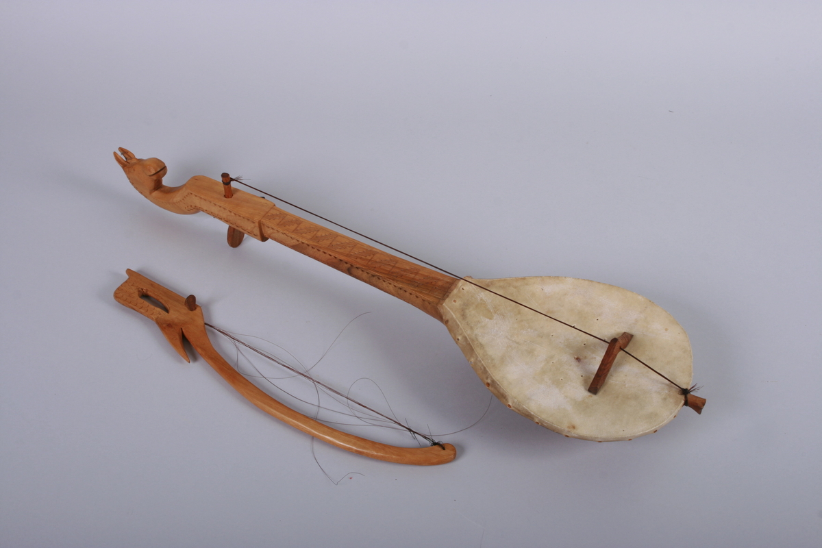 Gusle - Ringve Musikkmuseum / DigitaltMuseum