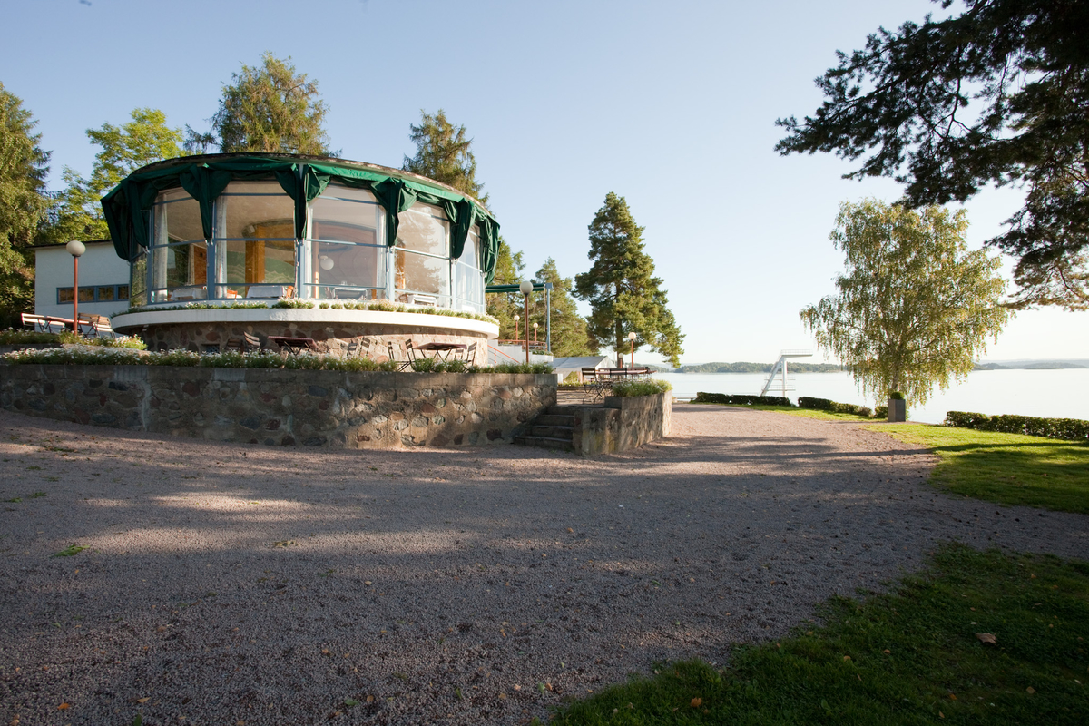 HVALSTRAND BAD, HVALSTRAND RESTAURANT - Museene i Akershus / DigitaltMuseum