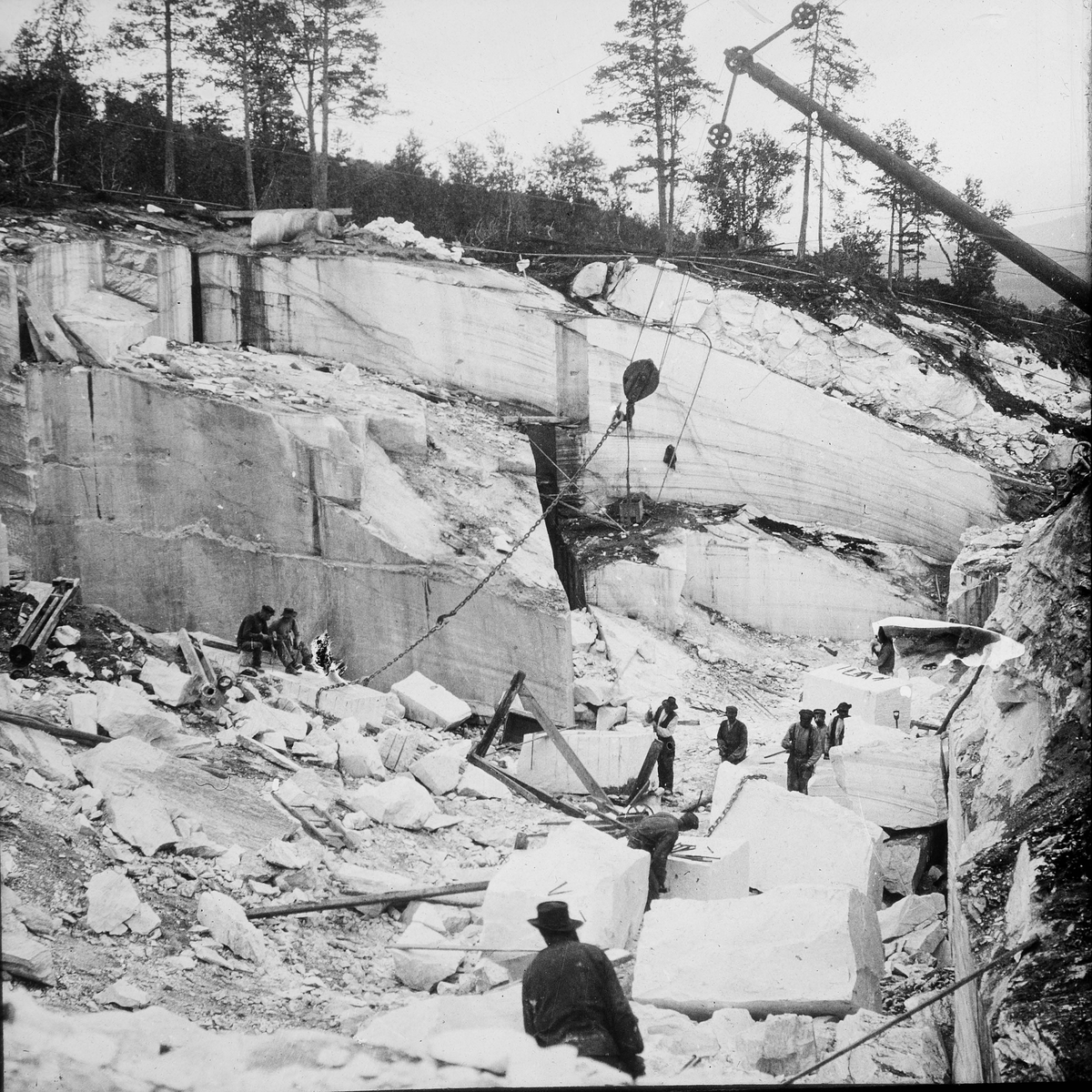 LANDSKAPSBILDER NORD-NORGE:Saltdalen,Fauske,marmorbrudd. - Norsk ...