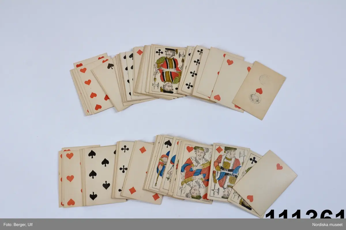 Kortspel - Nordiska museet / DigitaltMuseum