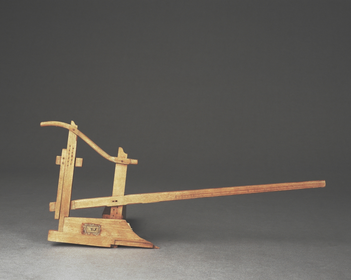 Plog, modell - Tekniska museet / DigitaltMuseum