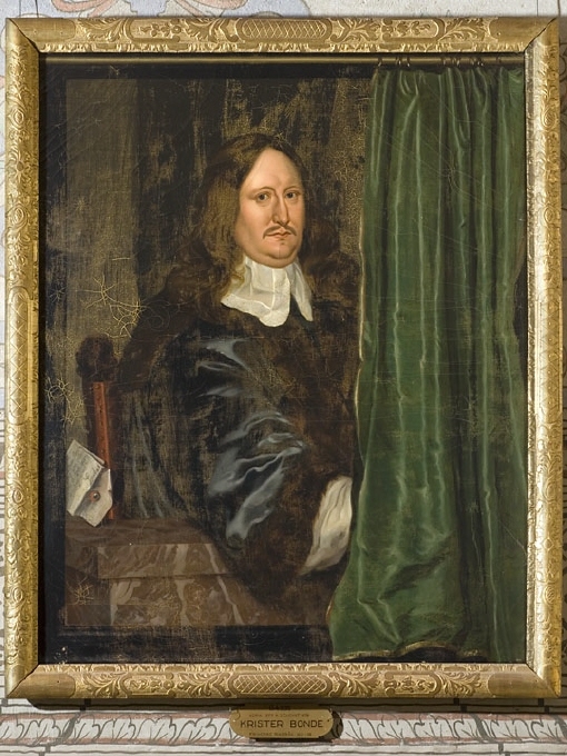 Christer Bonde, 1621-1659, friherre, riksråd, president i ...