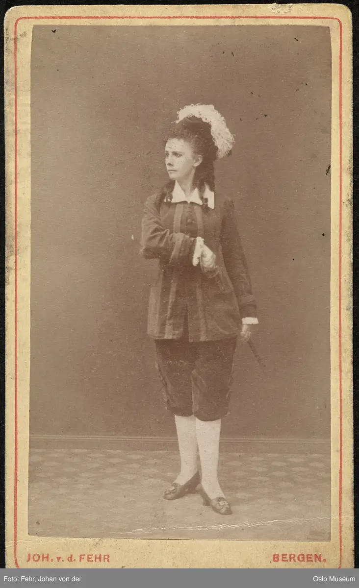 Inga Olsen i "Den yngste". - Oslo Museum / DigitaltMuseum