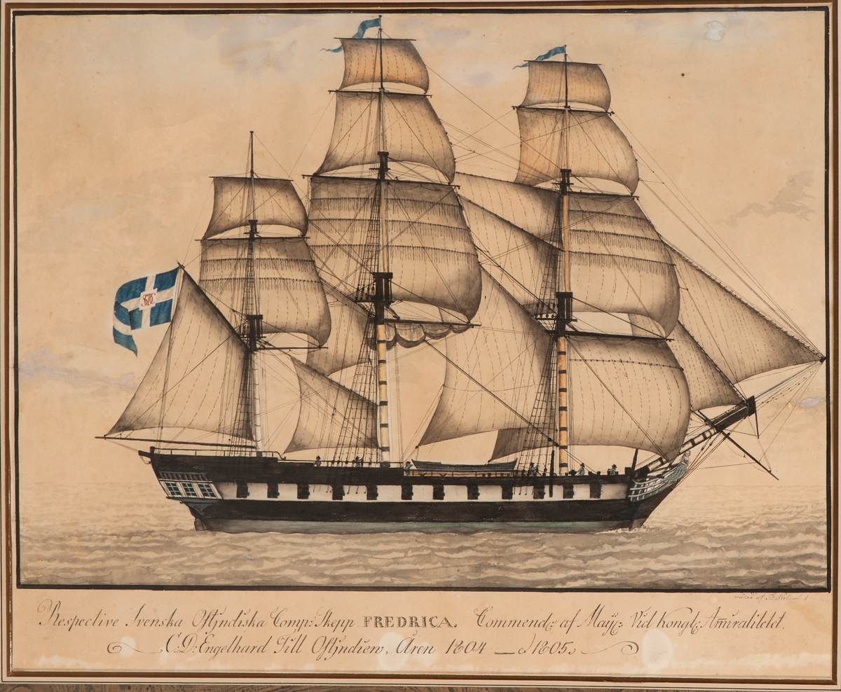 Fregatt - Sjöhistoriska museet / DigitaltMuseum