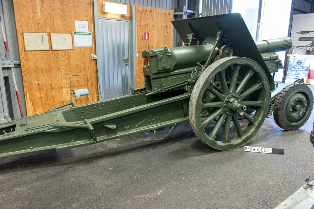 15 cm haubits m/1919 - Museum för rörligt kustartilleri / DigitaltMuseum