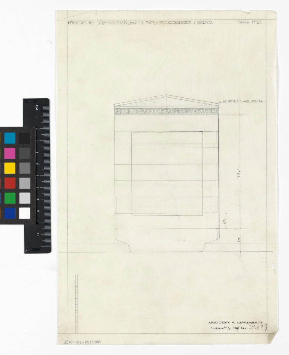 Ritning - ArkDes / DigitaltMuseum
