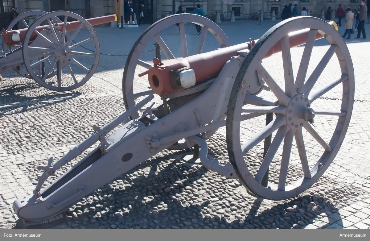 8,4 cm kanon m/1881 - Armémuseum / DigitaltMuseum