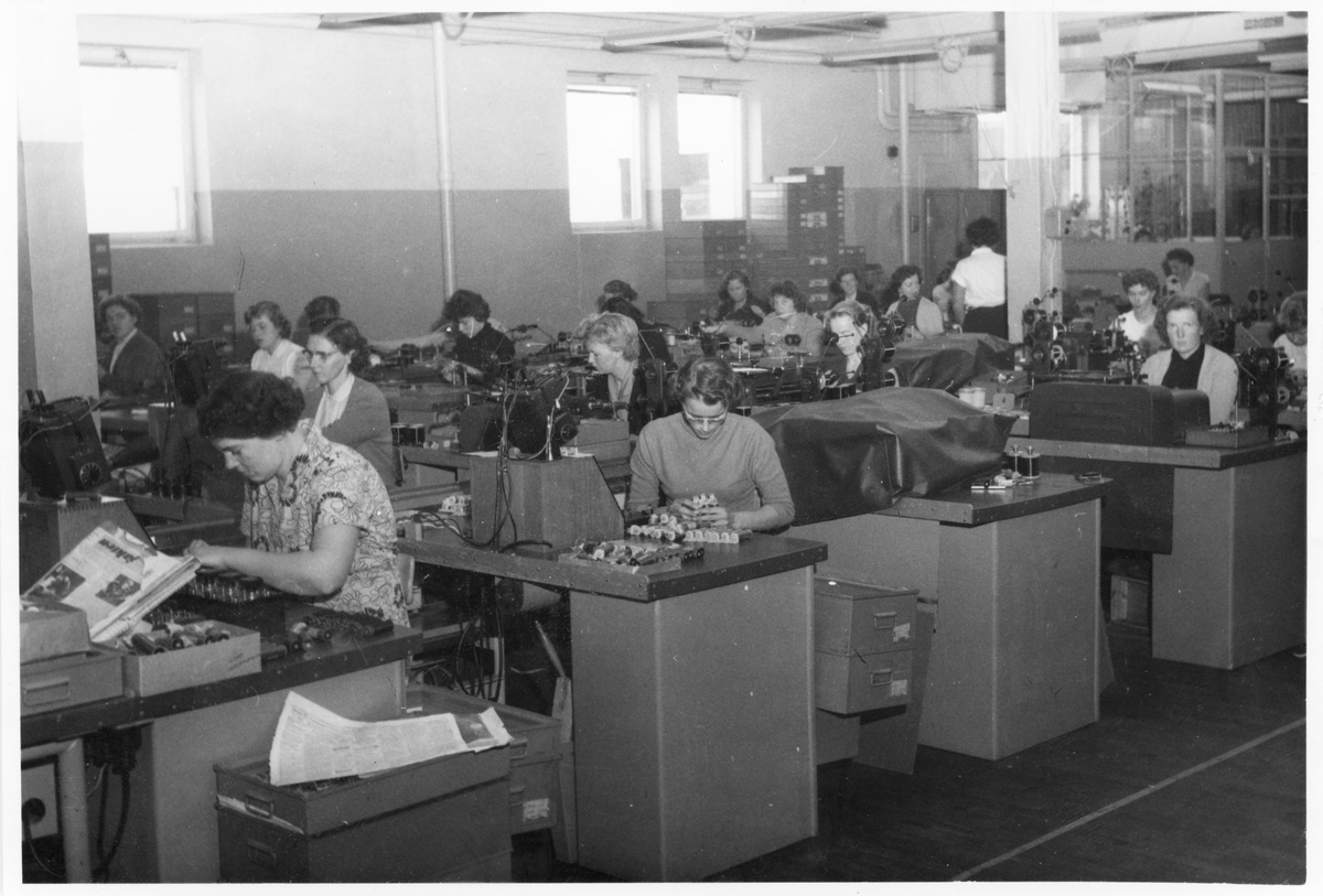 Fotografier från Televerket, Vänersborg. - Vänersborgs museum ...