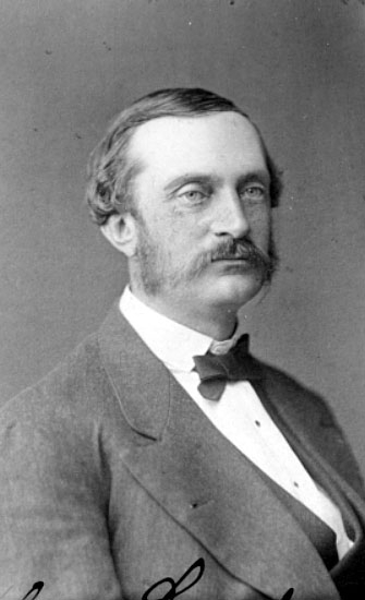 Kabinettskammarherre Gustaf Axel Fredrik Lagerfelt. Född 1832 i Kärna ...