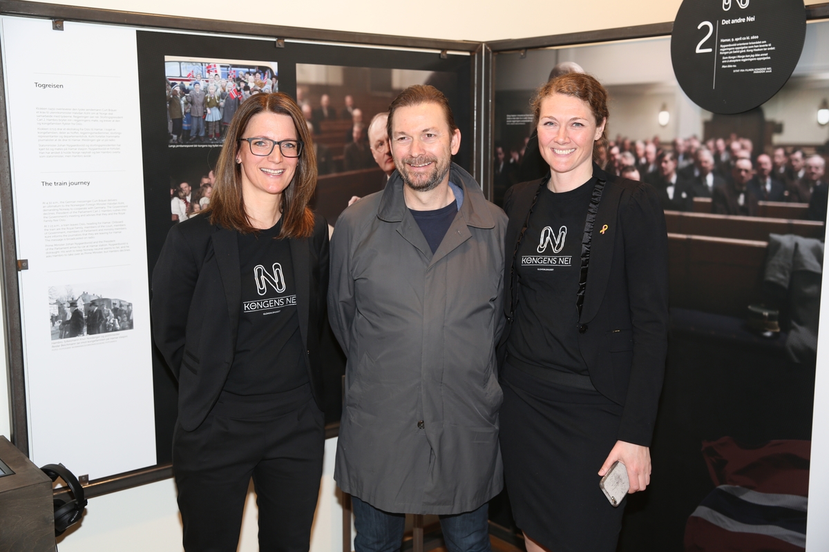 Åpning av Kongens Nei utstillingen,del 2.Prosjektleder Gry Linderud ...