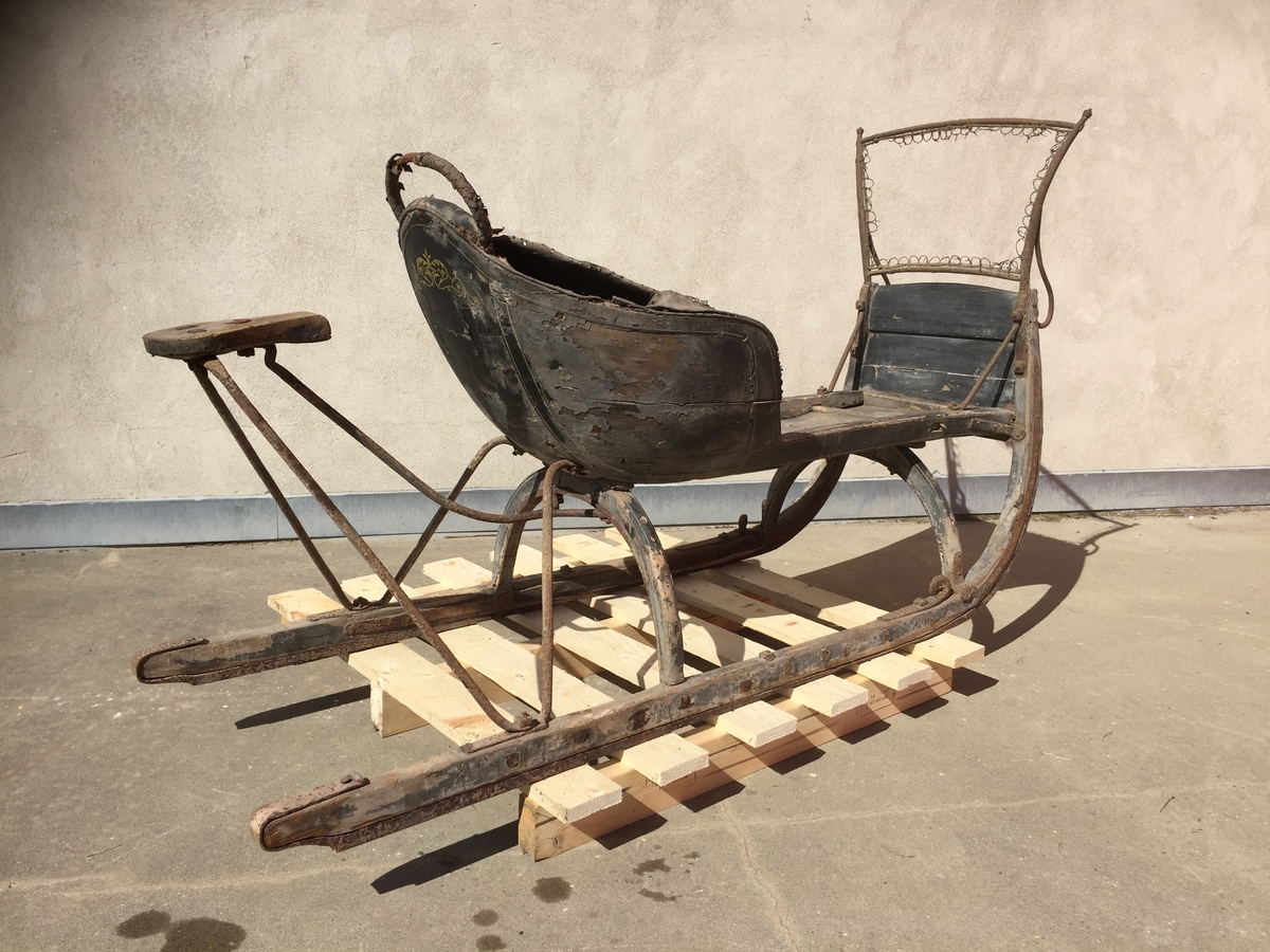 Slede - Folkenborg Museum / DigitaltMuseum