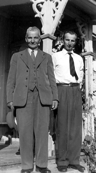 Emil Henriksson och hans son Eric Henriksson. - Värmlands Museum ...