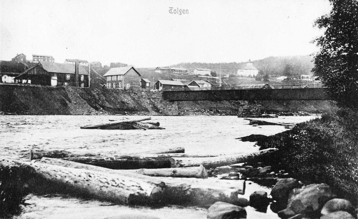 Bilde fra Tolga, meieri, bru, bebyggelse - Anno Musea i Nord-Østerdalen ...