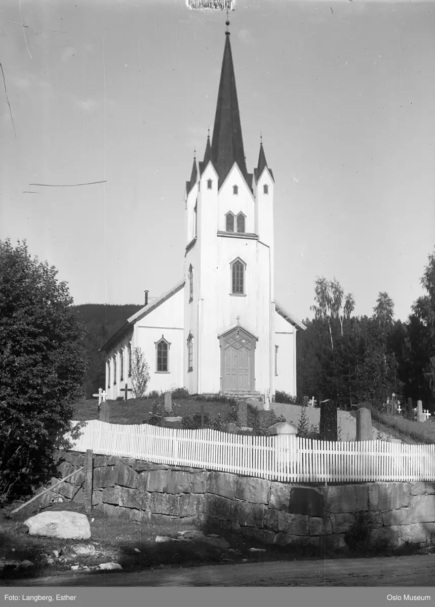 Eggedal kirke. - Oslo Museum / DigitaltMuseum