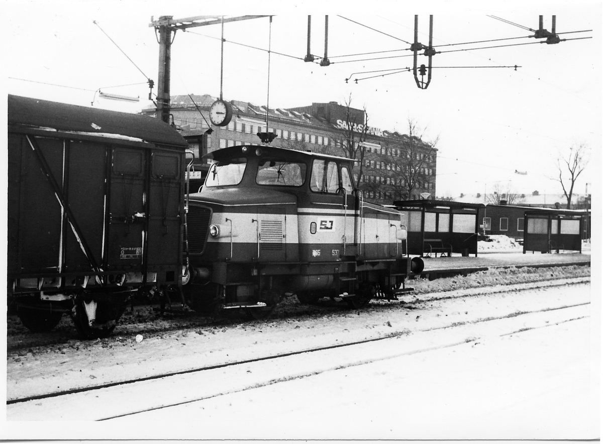 Statens Järnvägar, SJ Z65 537. - Järnvägsmuseet / DigitaltMuseum