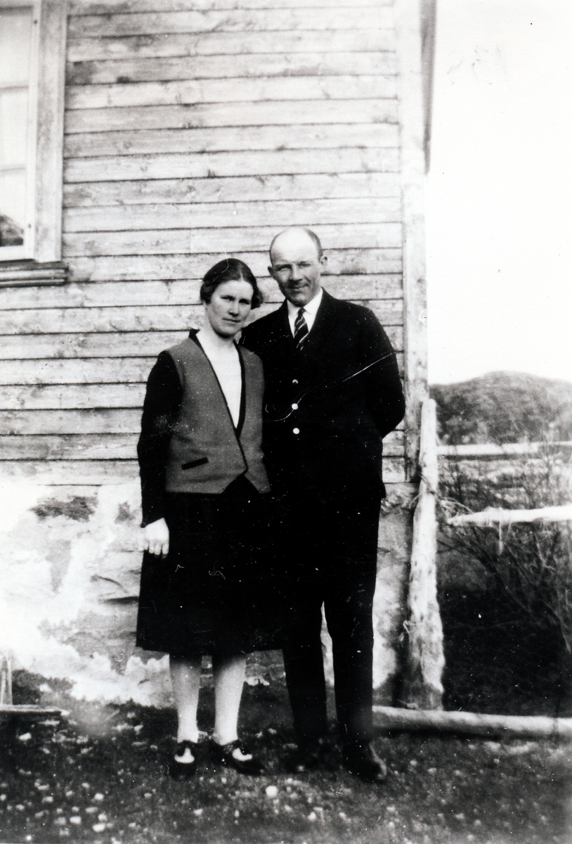 Alise og Martin Erntsen, Å, Tranøy - Midt-Troms Museum / DigitaltMuseum