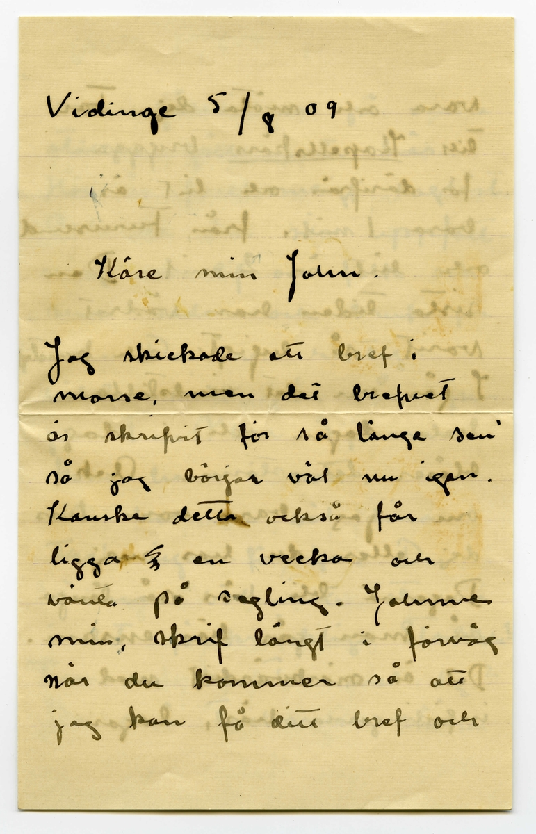 Brev - Jönköpings läns museum / DigitaltMuseum