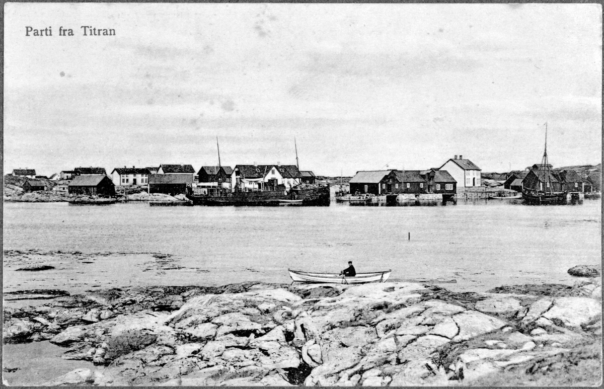 Postkort Titran, Frøya - Museet kystens arv / DigitaltMuseum