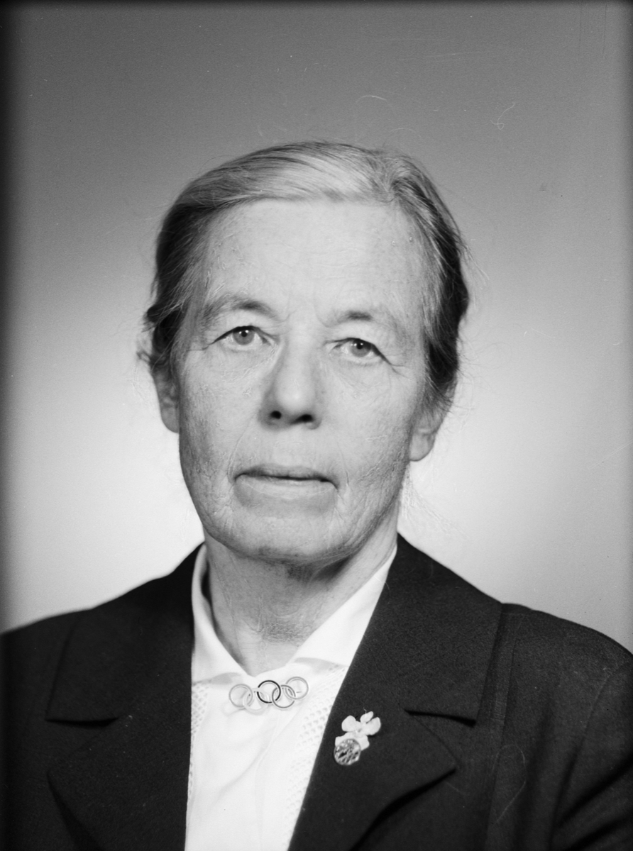 Ateljéporträtt - Anna Geijer, Uppsala 1962 - Upplandsmuseet ...