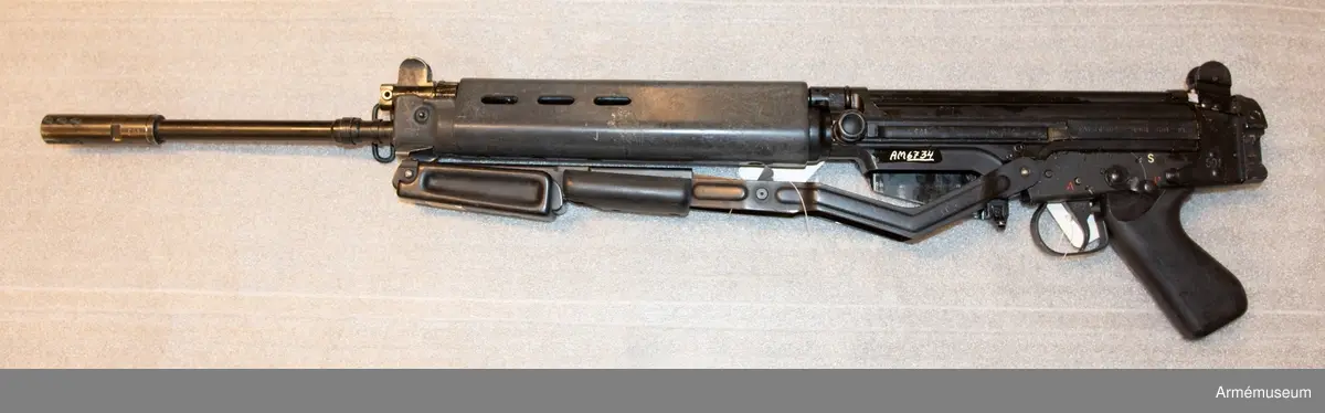 Automatkarbin fm/1961 - Armémuseum / DigitaltMuseum