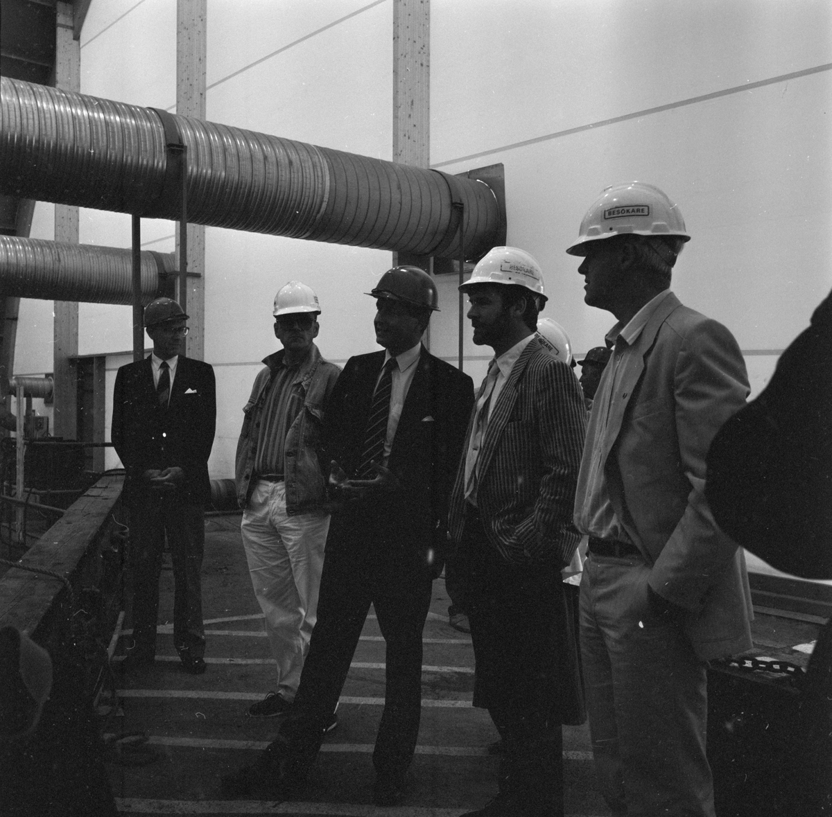 Statssekr. Jan Nygren besöker varvet - Marinmuseum / DigitaltMuseum