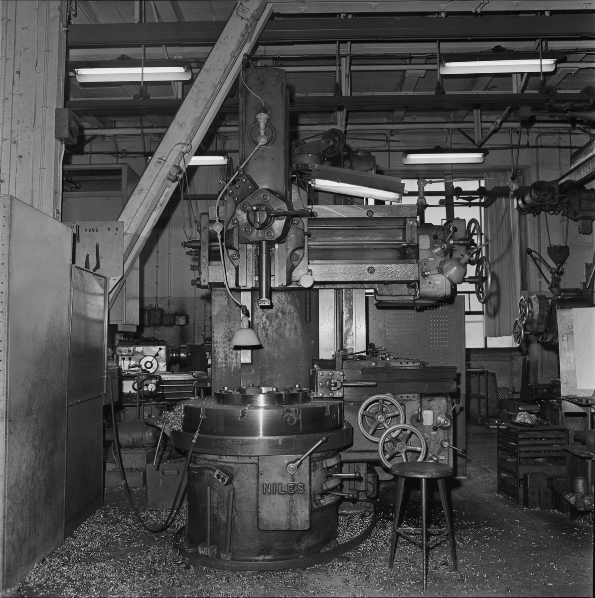 Maskiner i maskin verkstan 1 o 2 - Marinmuseum / DigitaltMuseum