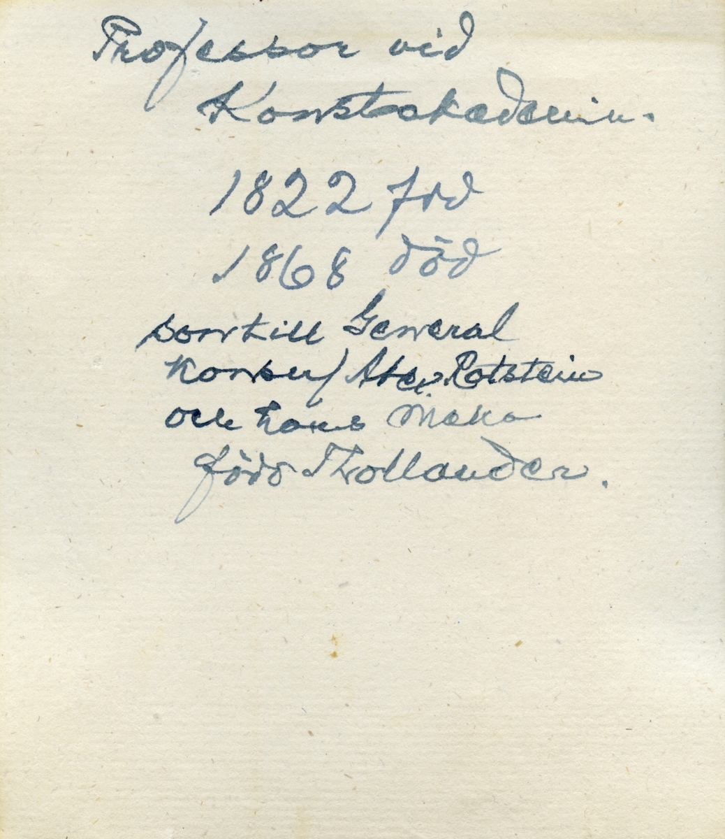 Edvard von Rothstein (1821-1890) - Östergötlands museum / DigitaltMuseum