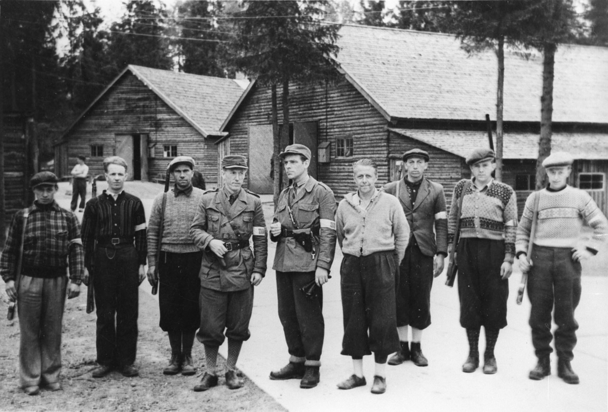 Russer-leiren på Trandum. - Museene i Akershus / DigitaltMuseum