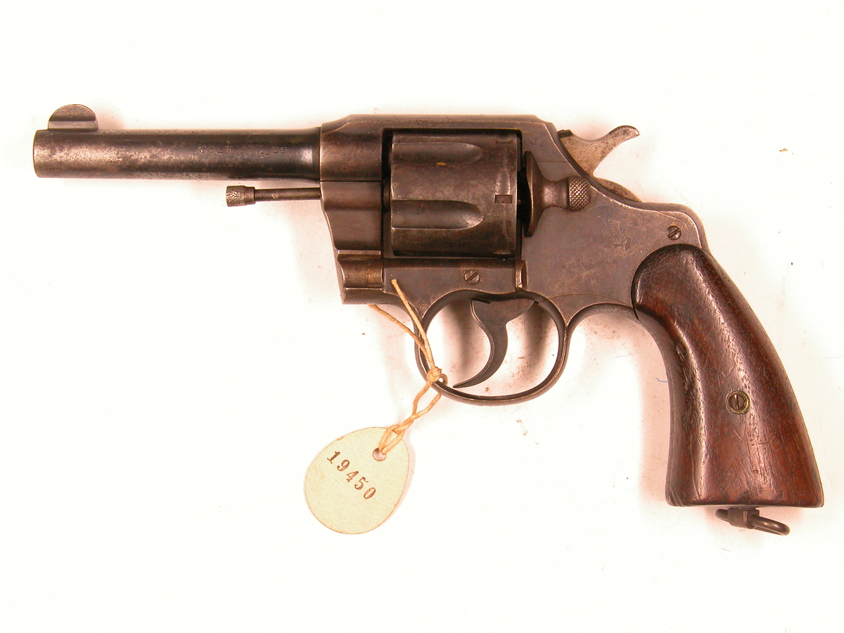 Revolver .38 Colt Army special - Forsvarets museer / DigitaltMuseum
