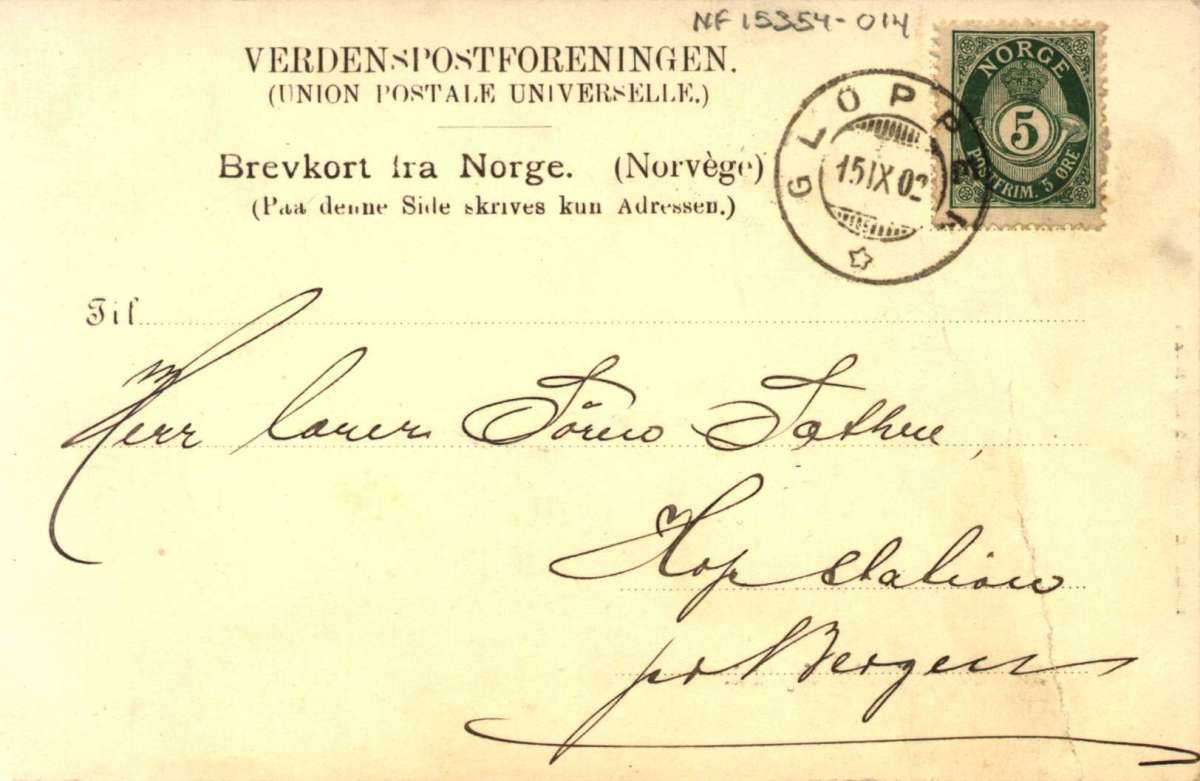 Postkort - Norsk Folkemuseum / DigitaltMuseum