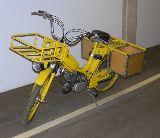 Moped - Postmuseum / DigitaltMuseum