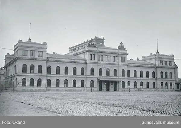 Stadshuset i Sundsvall vid Stora torget - Sundsvalls museum ...