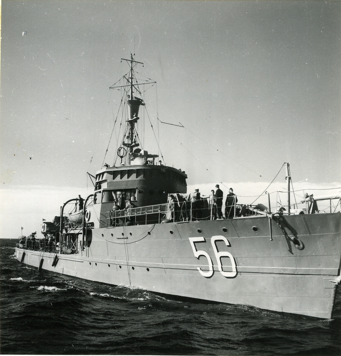 Byggd vid Eriksbergs varv i Göteborg. Sjösatt 1941. - Sjöhistoriska ...