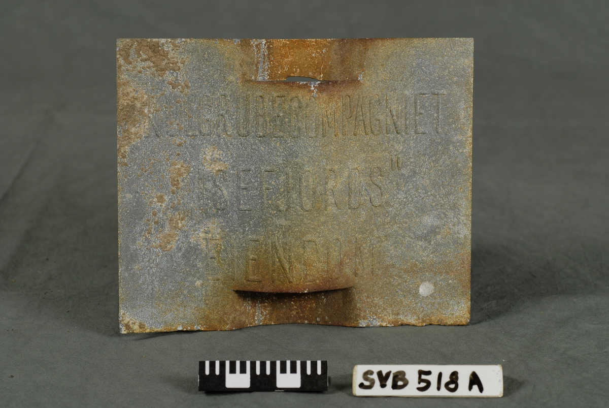 Anneksjonsskilt - Svalbard museum / DigitaltMuseum