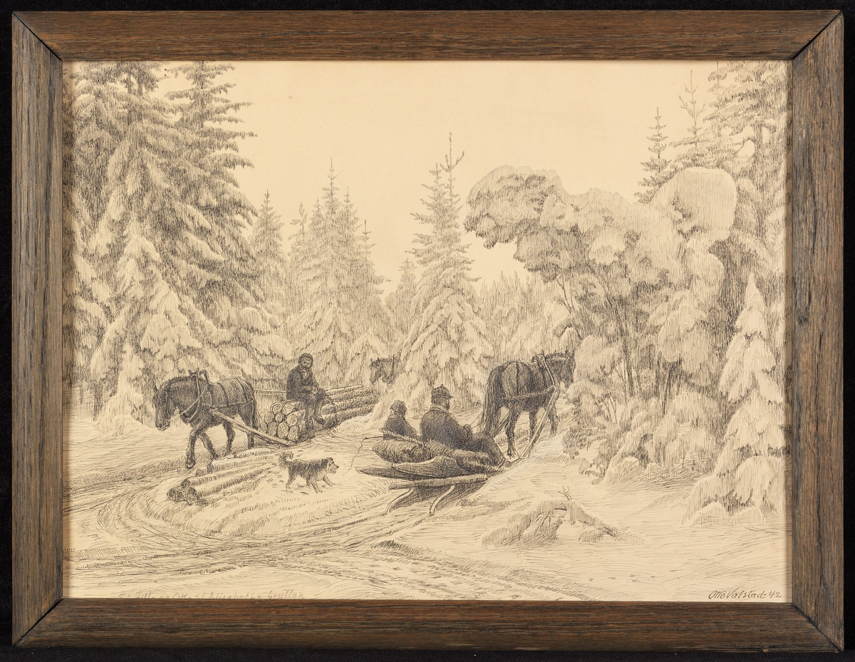 Tegning - Museene i Akershus / DigitaltMuseum