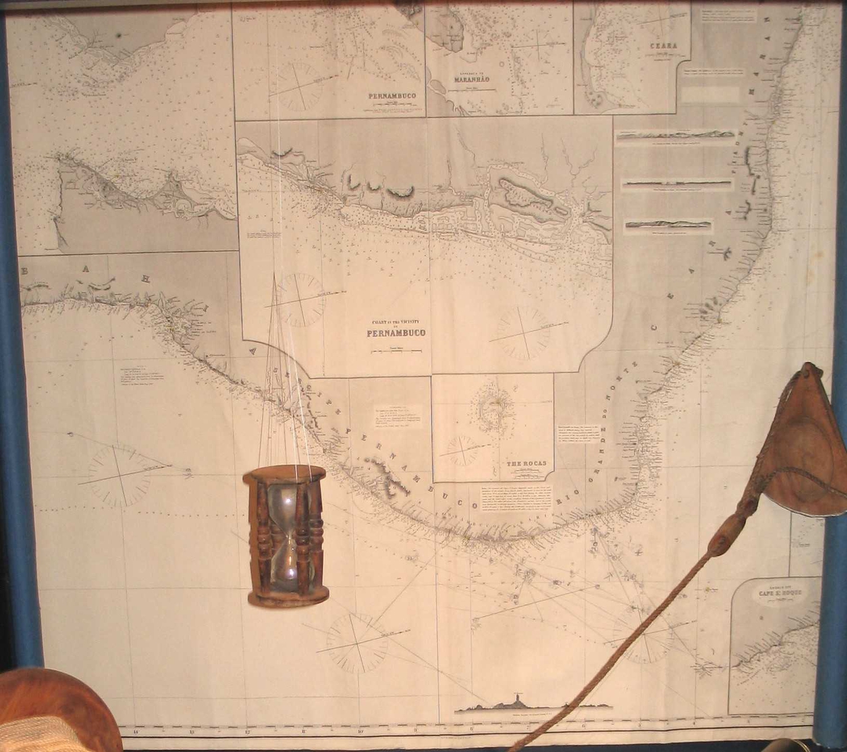 Sjøkart, Sør-Amerika, øst - Aust-Agder museum og arkiv – KUBEN ...