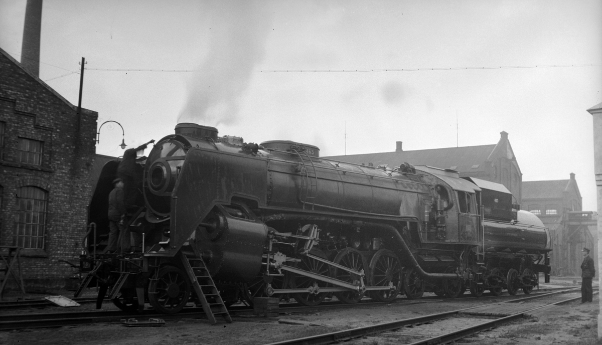 Hamar Jernstøperi og mek. verksted, Ham-Jern, lokomotiv Dovregubben no ...